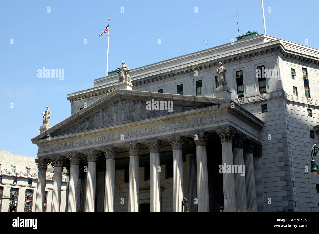 Foley square court house hi-res stock photography and images - Alamy