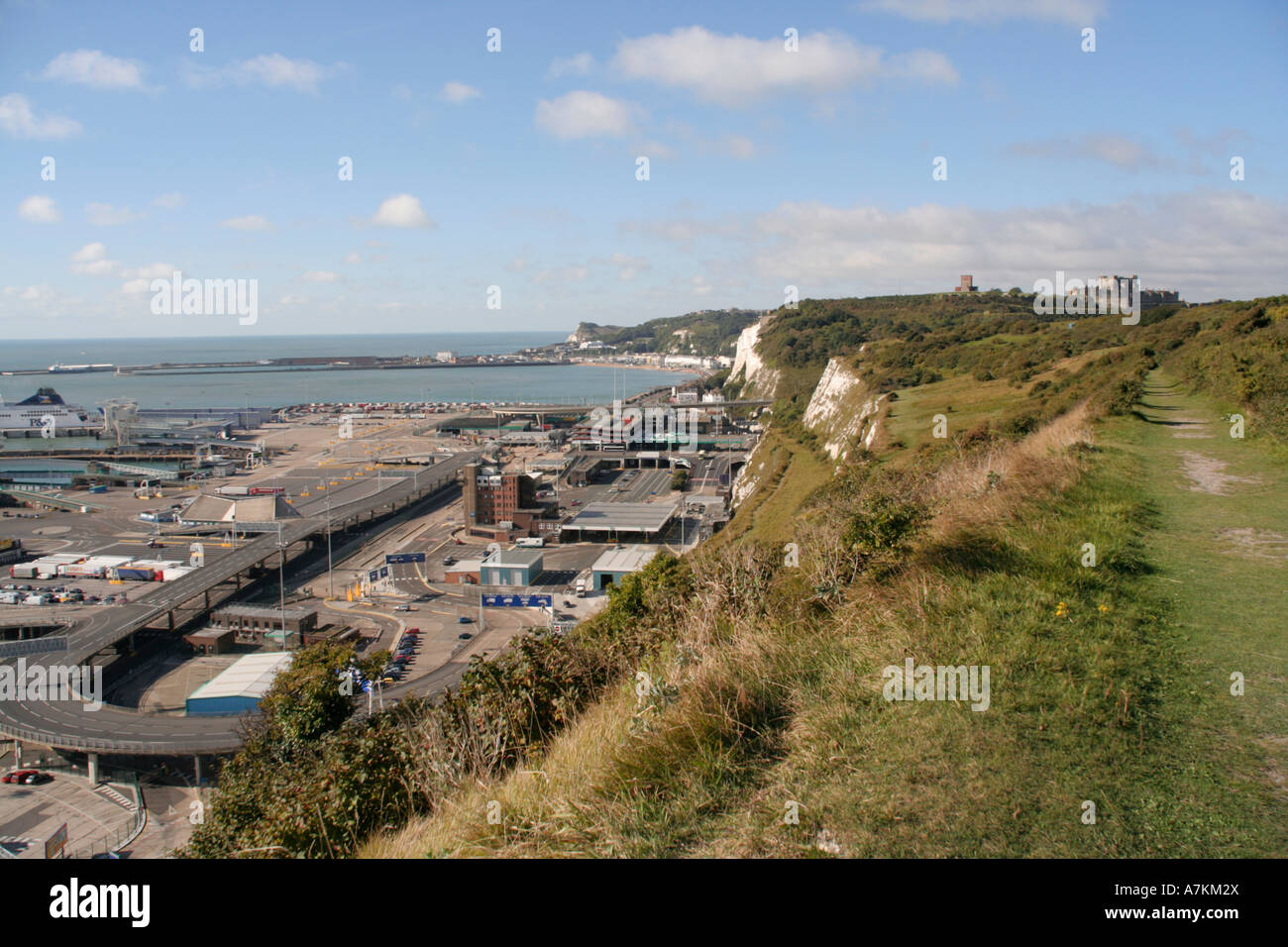 port of dover southern england ferry terminal destination calais france ...