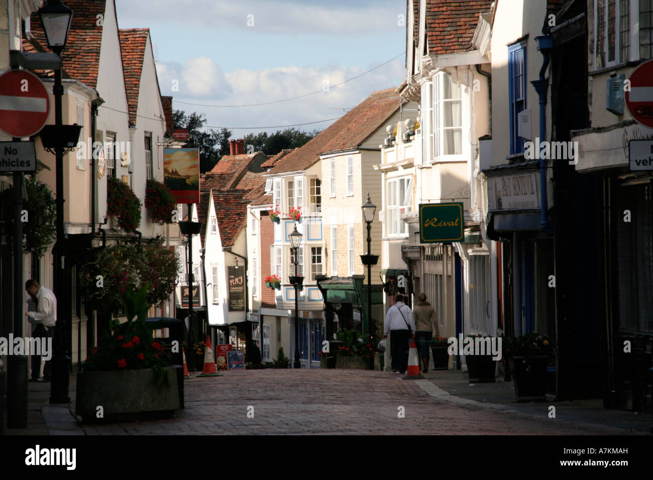 faversham town centre buildings architecture kent southern england uk ...