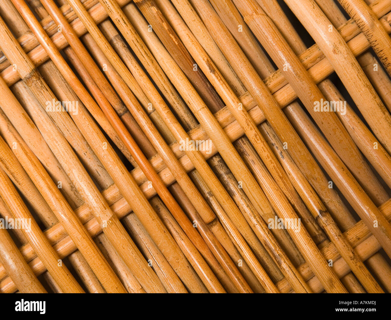 Detail of rattan furniture Stock Photo - Alamy