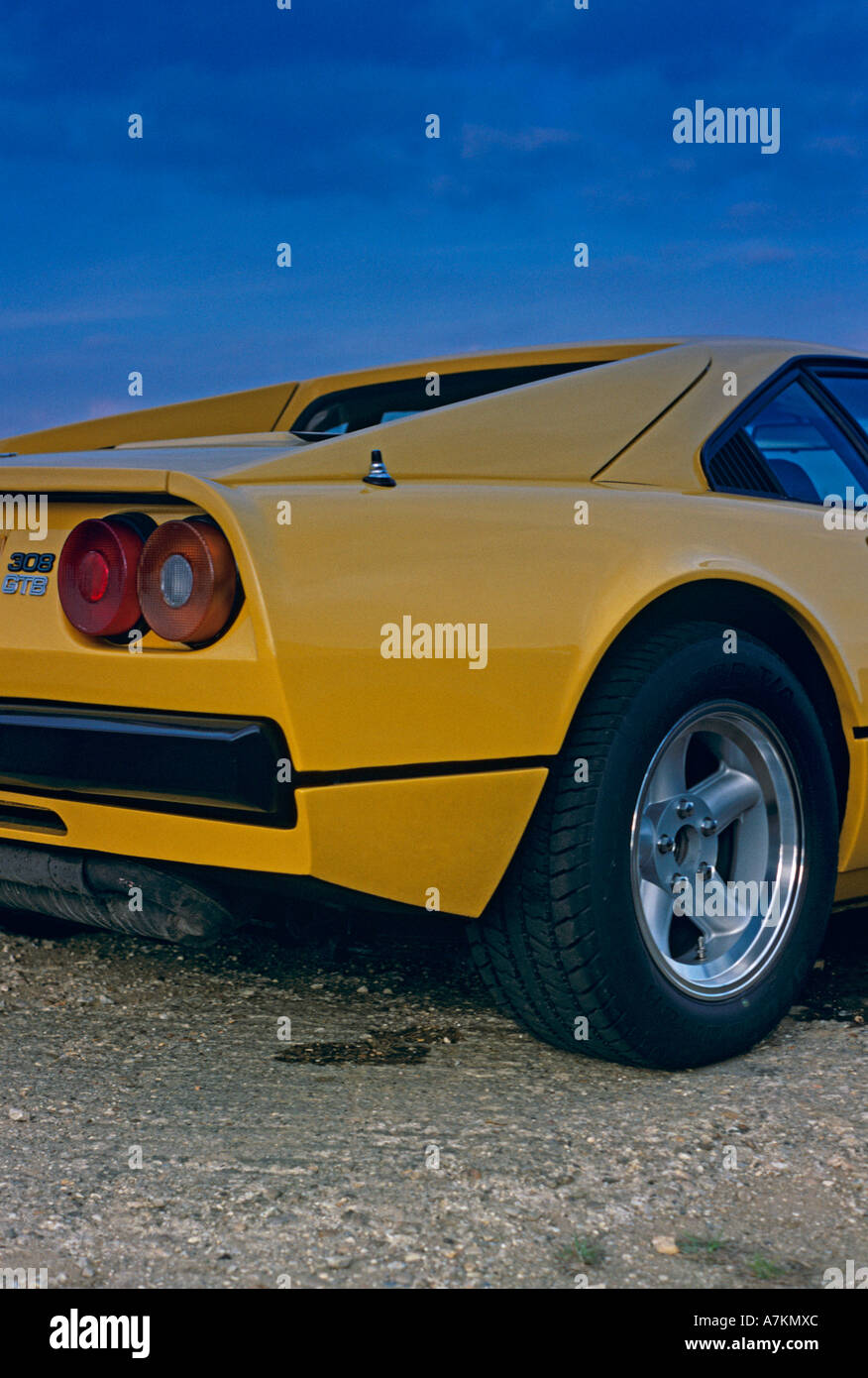 1970s yellow ferrari hi-res stock photography and images - Alamy