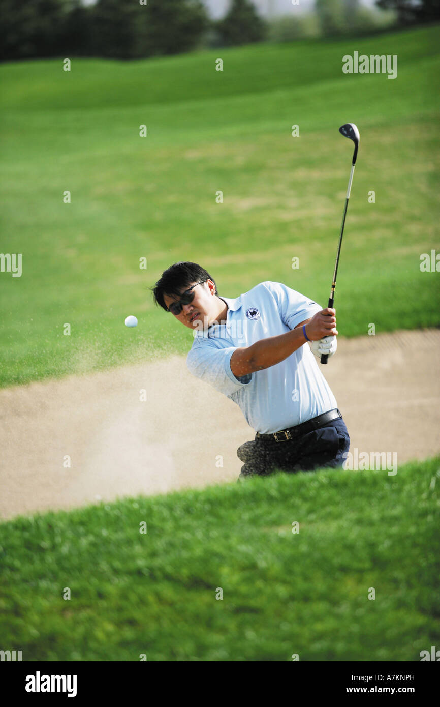 Chinese golf man hi-res stock photography and images - Alamy