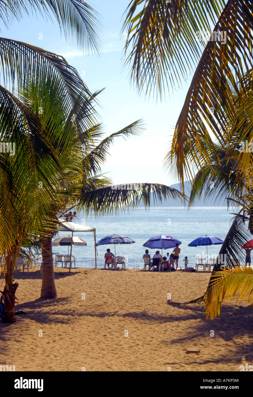 Acapulco Bay in Guerrero State Mexico Stock Photo - Alamy