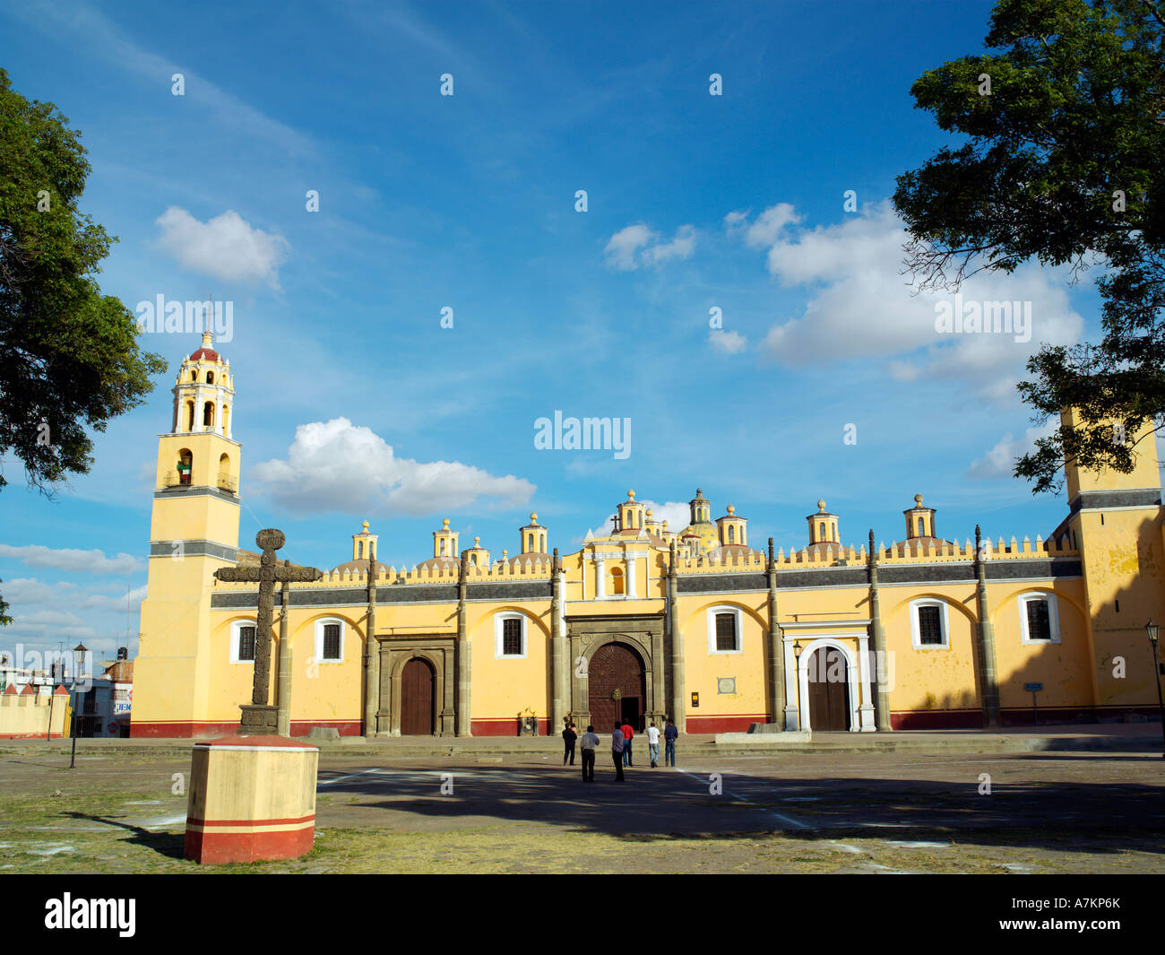 The Capilla Real in Cholula Stock Photo - Alamy