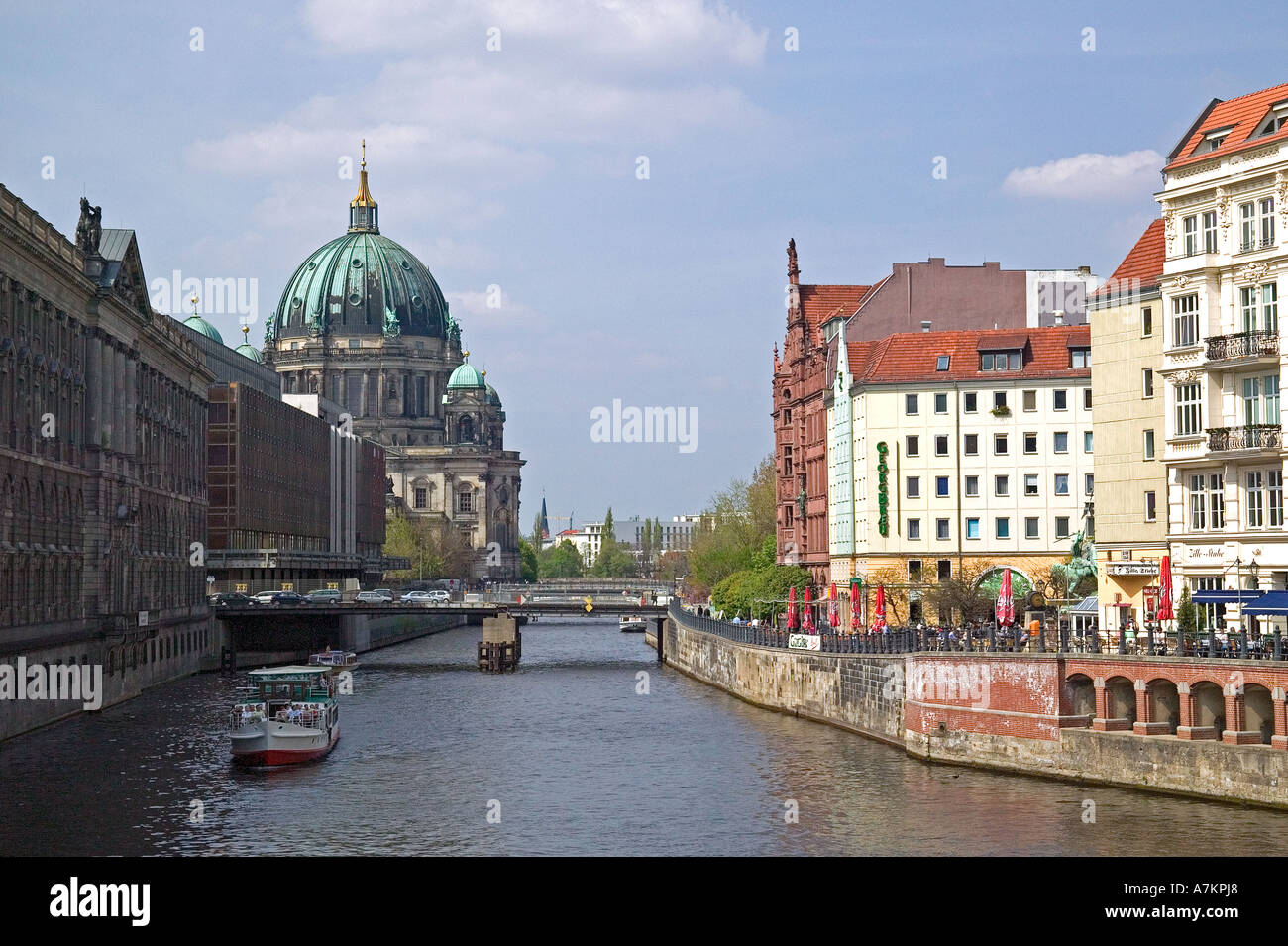 Berlin. river Spree Stock Photo - Alamy
