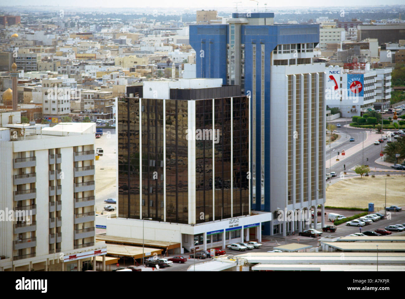 Manama Bahrain Business Area Stock Photo - Alamy