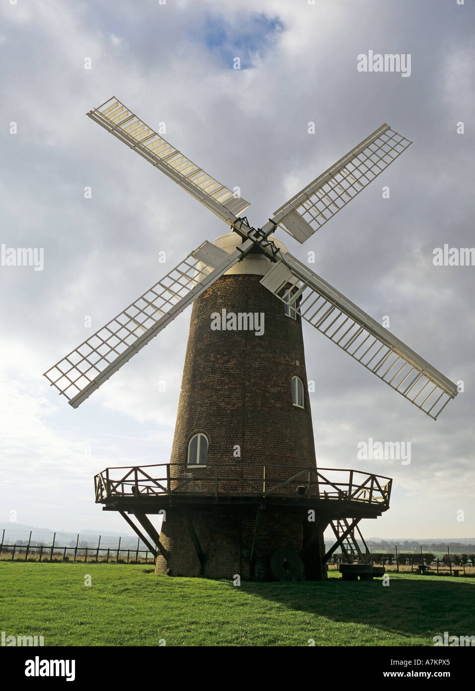 WILTON WILTSHIRE England UK December Windmill built in 1821 restored ...