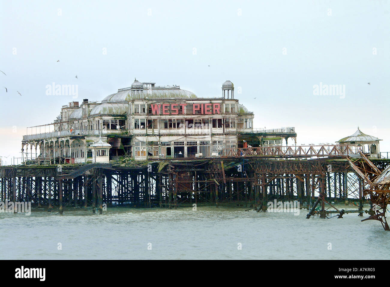 West Pier Brighton Stock Photo: 3873538 - Alamy