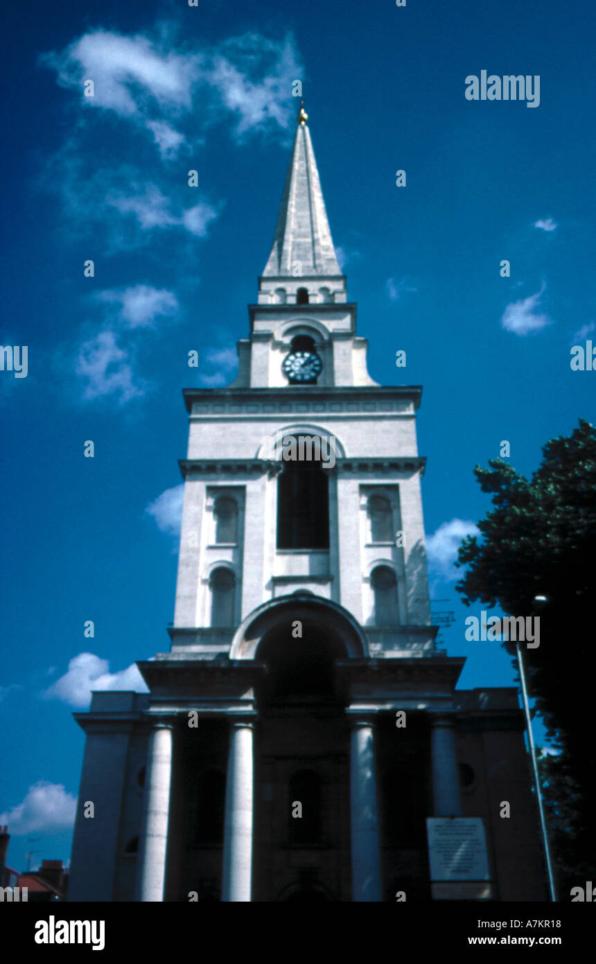 Christ Church Spitalfields London Stock Photo - Alamy