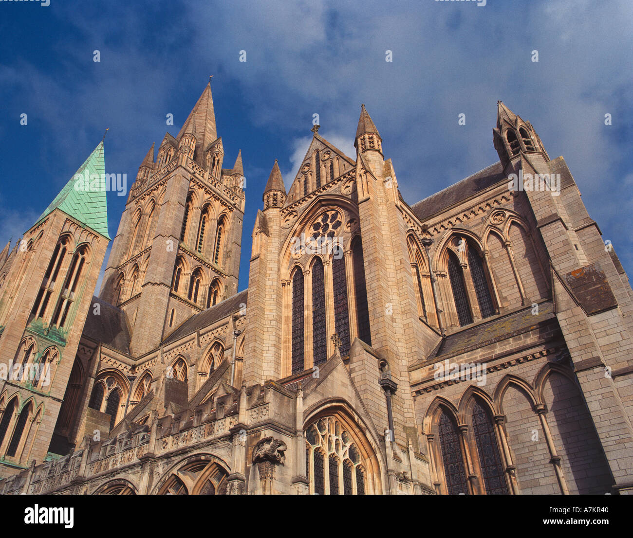 Truro cathedral Cornwall Stock Photo - Alamy