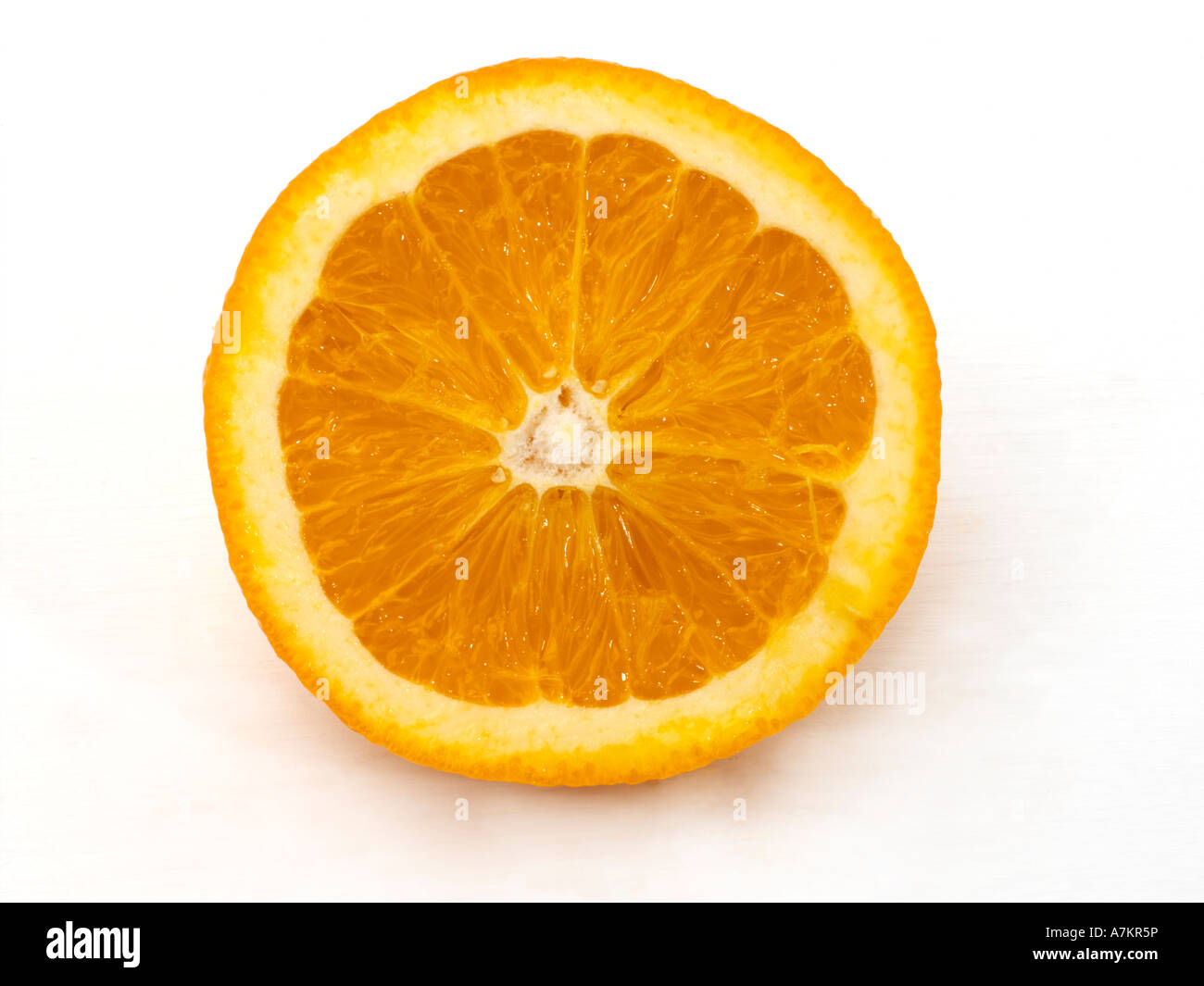 Half an Orange Stock Photo - Alamy
