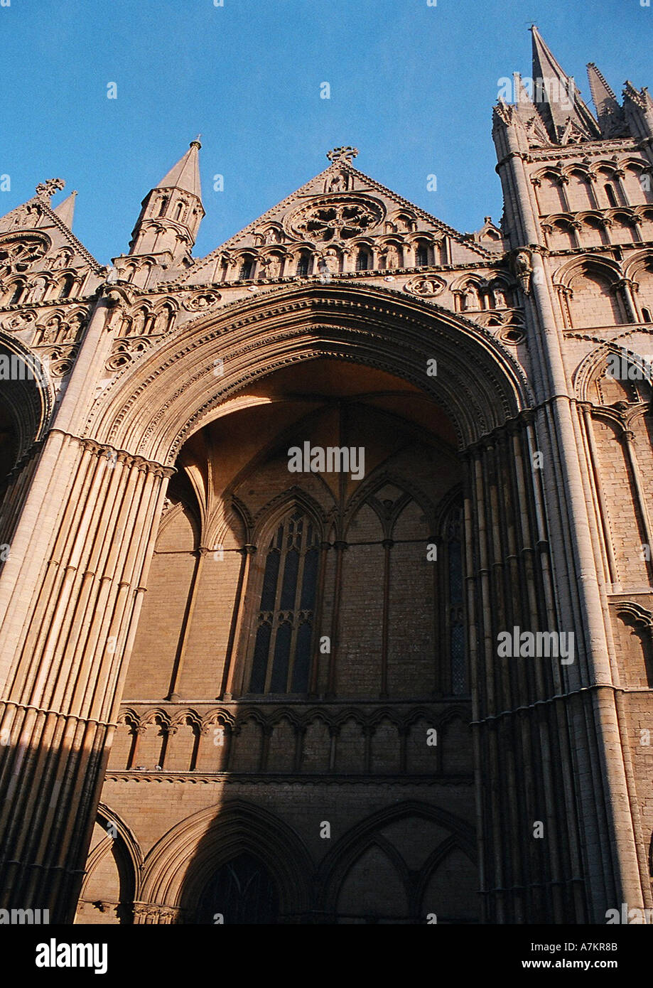 Peterborough Cathedral England Stock Photo - Alamy