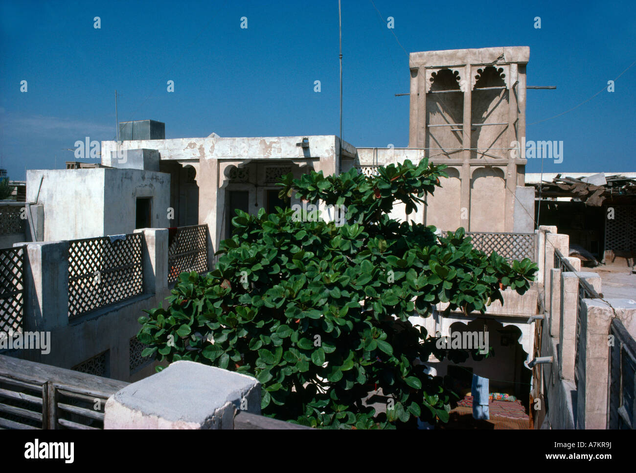 Dubai UAE Bastaki Historical 1976 Stock Photo - Alamy