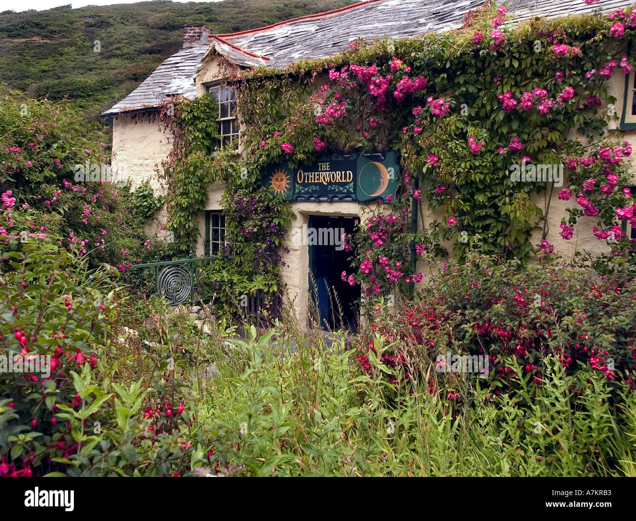 Otherworld shop boscastle cornwall uk hi-res stock photography and ...