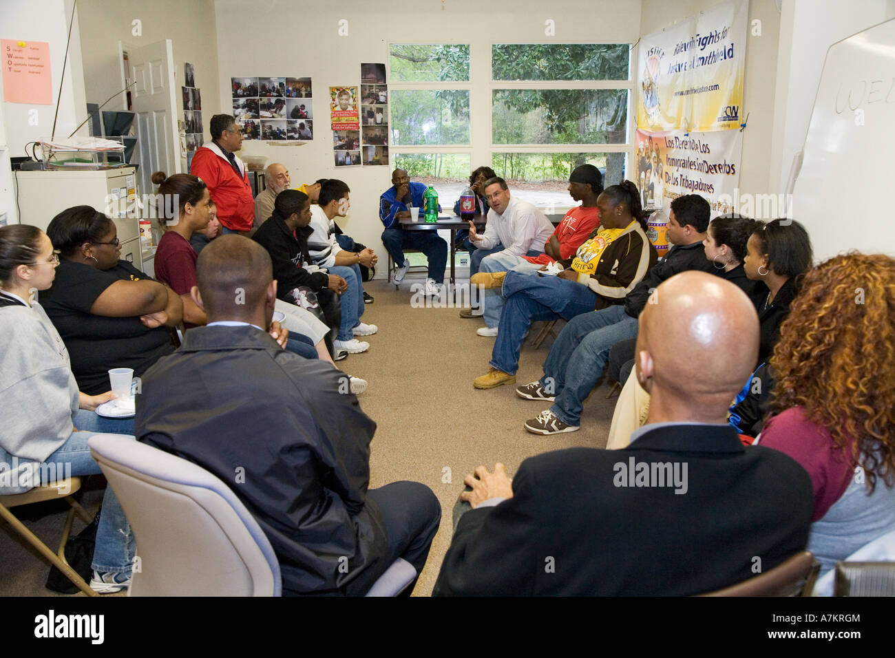 Union Organizing Campaign at Smithfield Foods Stock Photo - Alamy