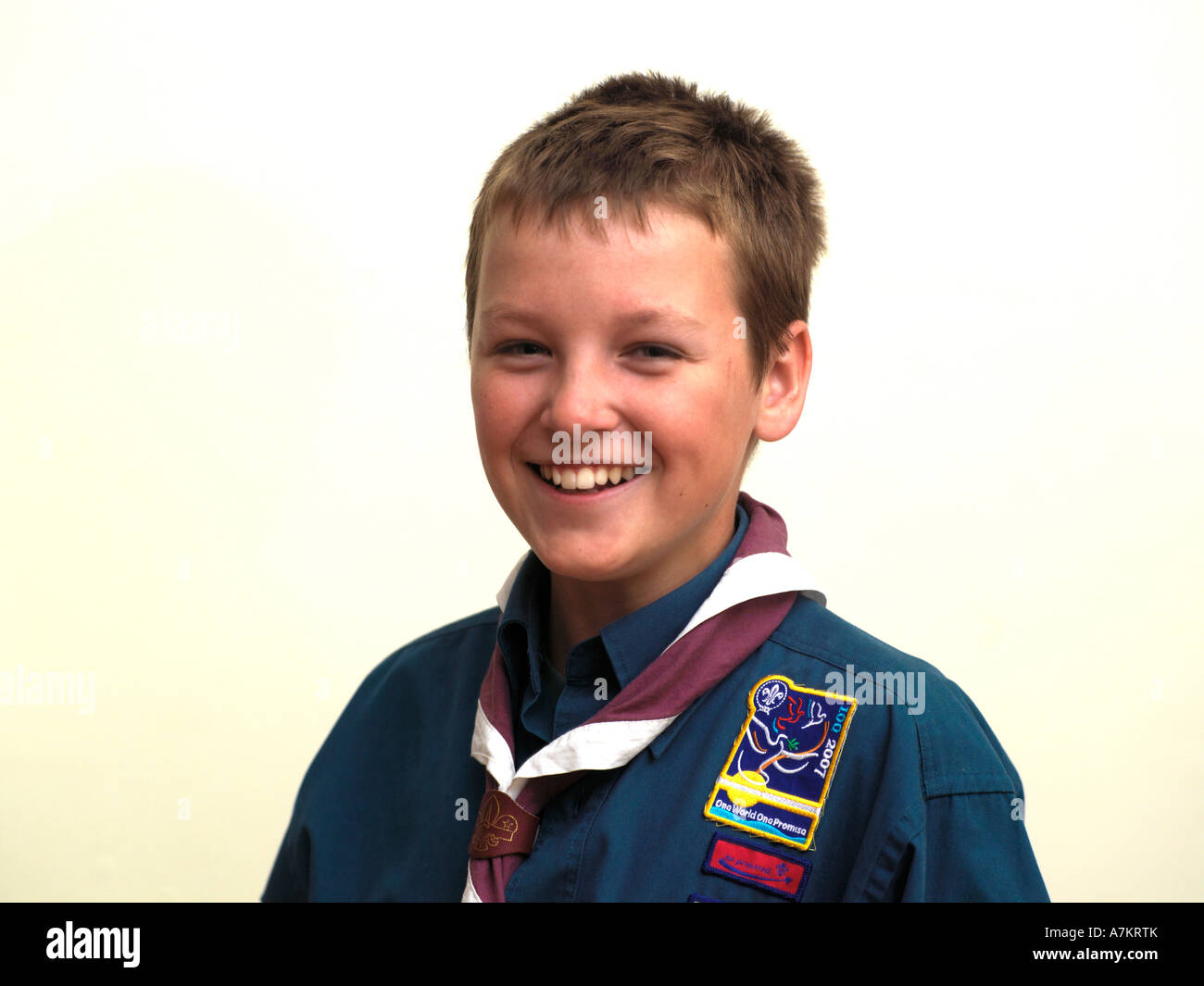 Portrait of boy scout hi-res stock photography and images - Alamy