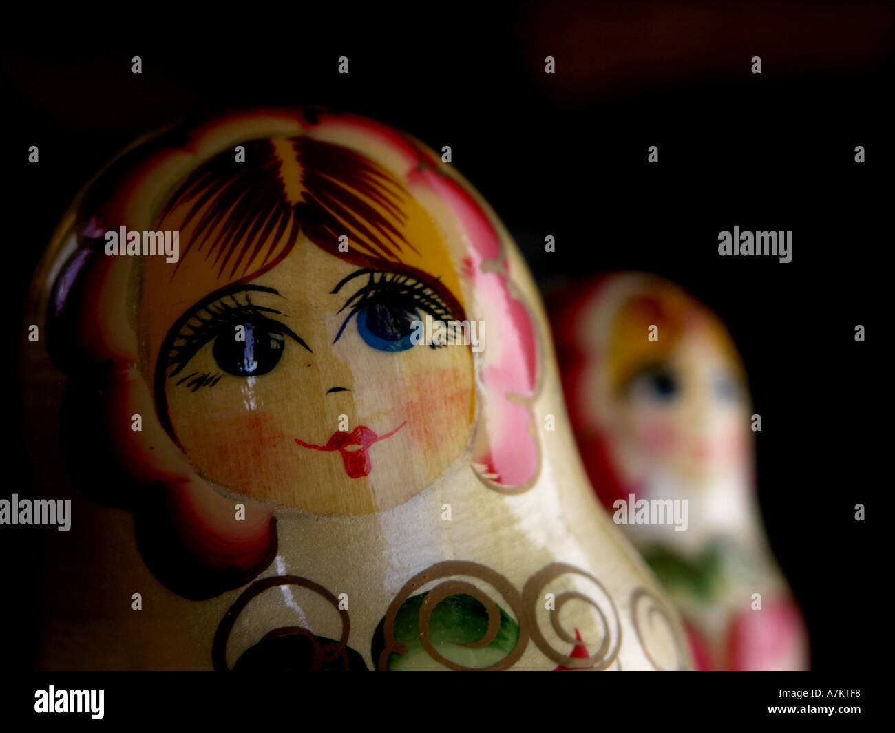 Russian nesting dolls stand hi-res stock photography and images - Alamy