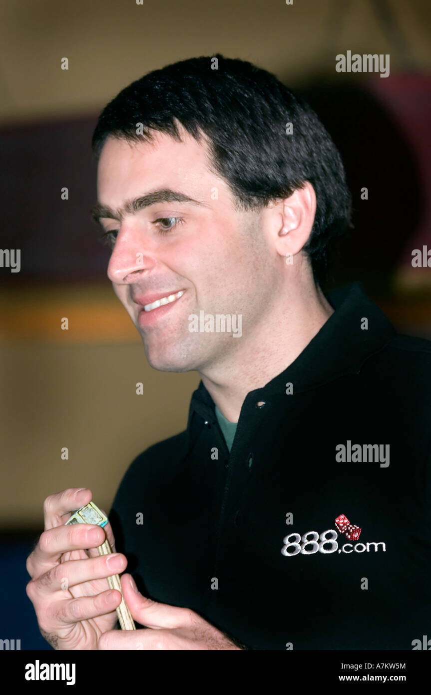 World Champion Snooker Player Ronnie O Sullivan at a PR event Stock ...