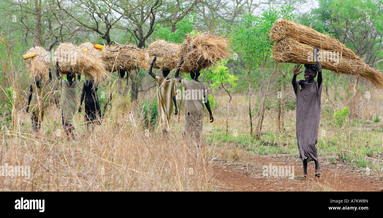 Nuer tribe hi-res stock photography and images - Alamy