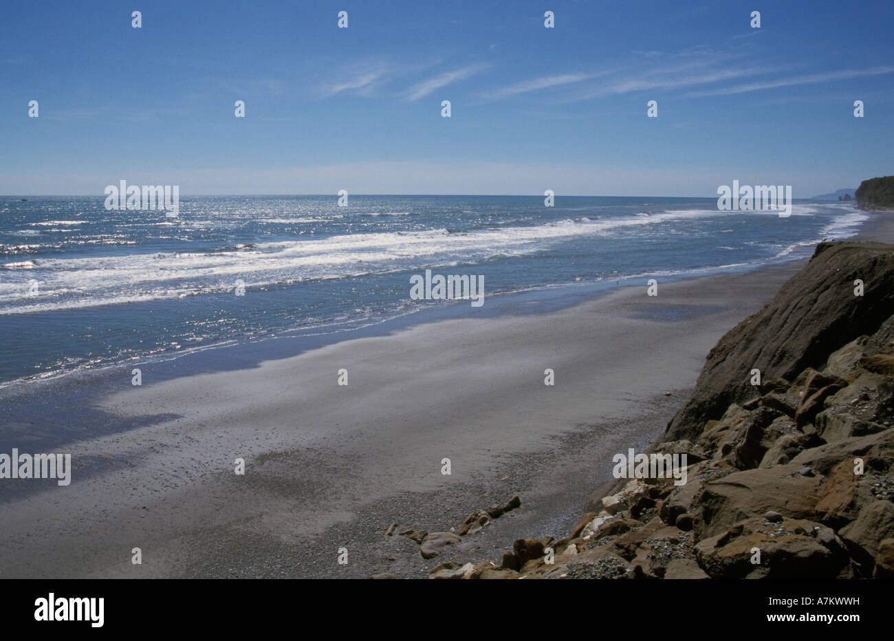 Rapahoe Beach New Zealand Greymouth Stock Photo - Alamy