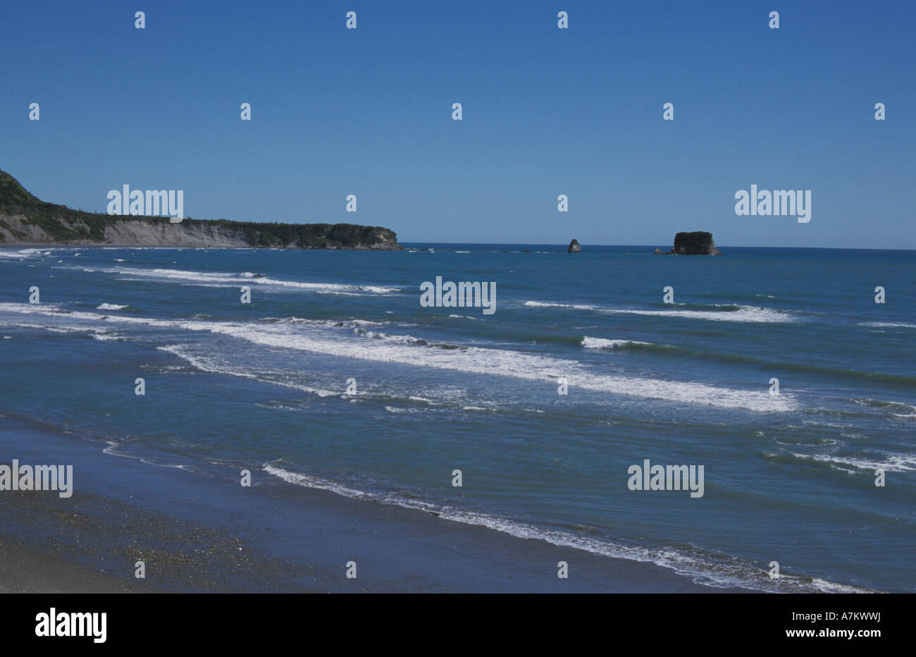 Rapahoe Beach New Zealand Greymouth Stock Photo - Alamy