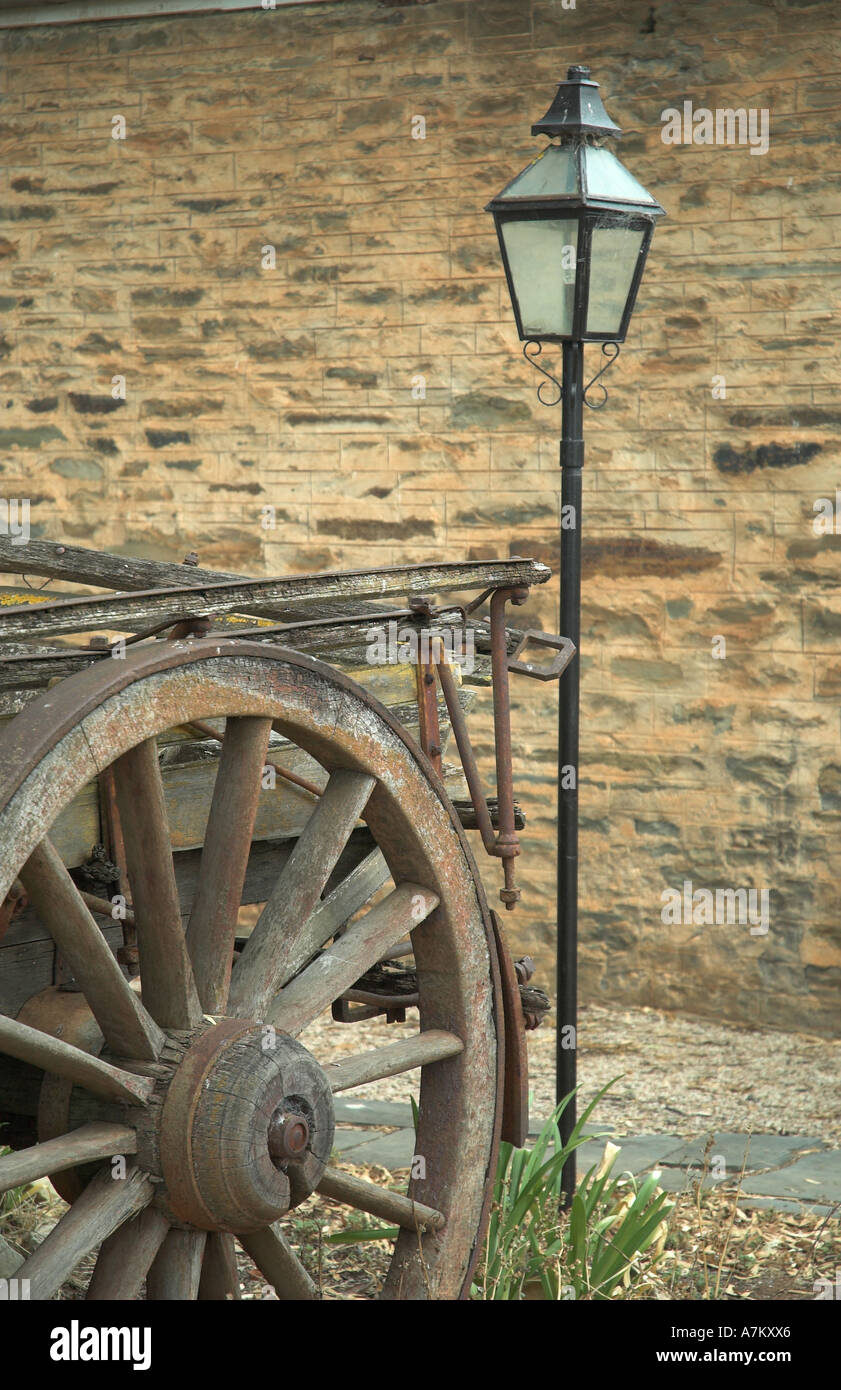 Colonial scene in Mintaro, South Australia Stock Photo - Alamy