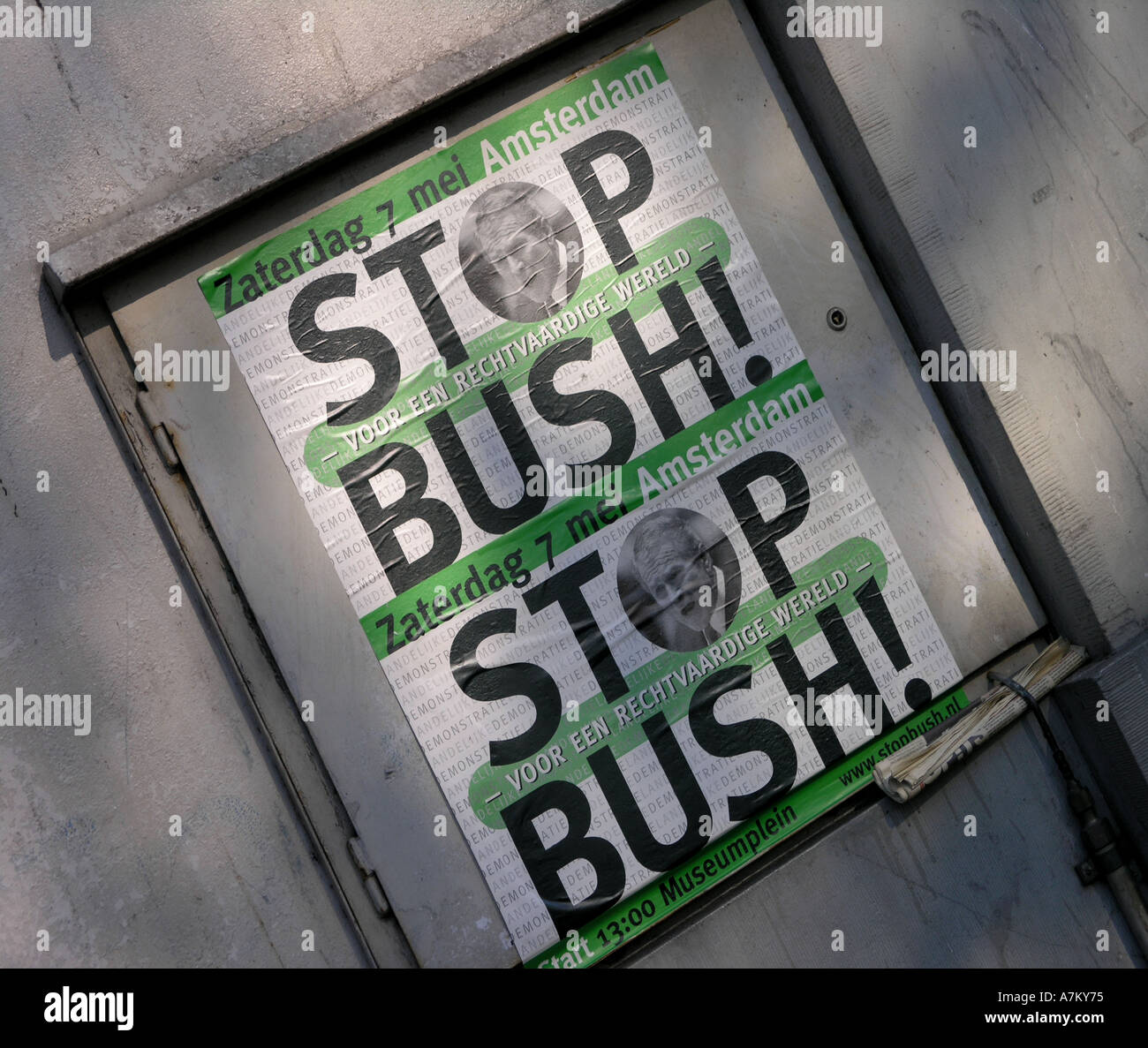 Political campaign poster bush hi-res stock photography and images - Alamy