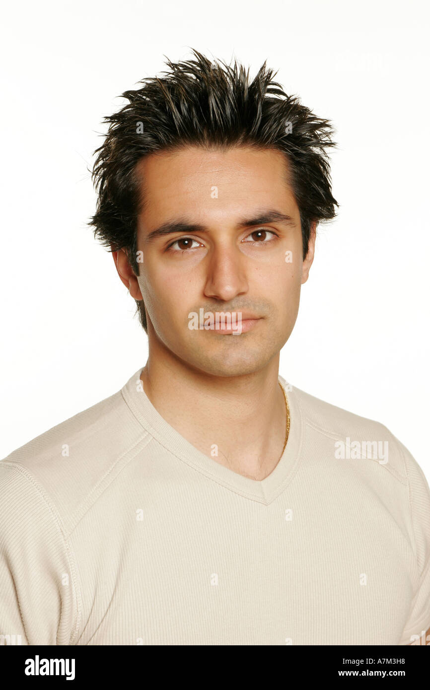 Young asian indian male man looking happy, successful and healthy Stock ...