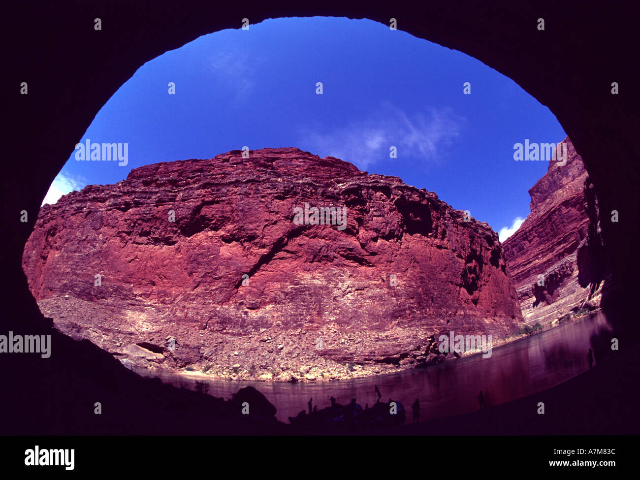 Redwall Cavern Grand Canyon Colorado River Arizona USA Stock Photo - Alamy