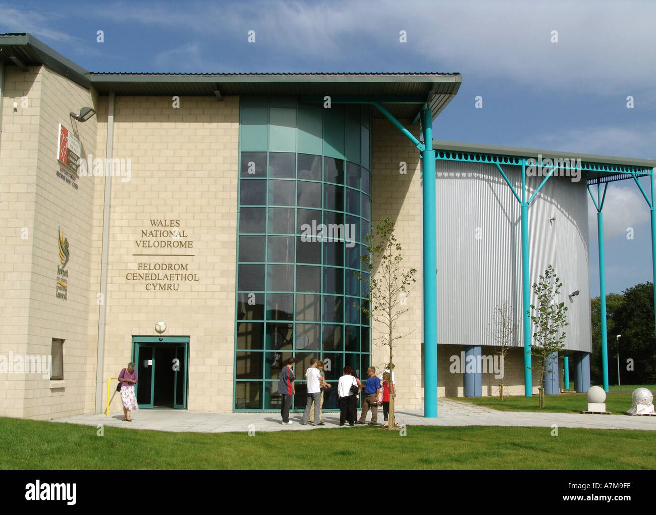 National Velodrome for Wales at Newport South Wales UK 2004 Stock Photo ...