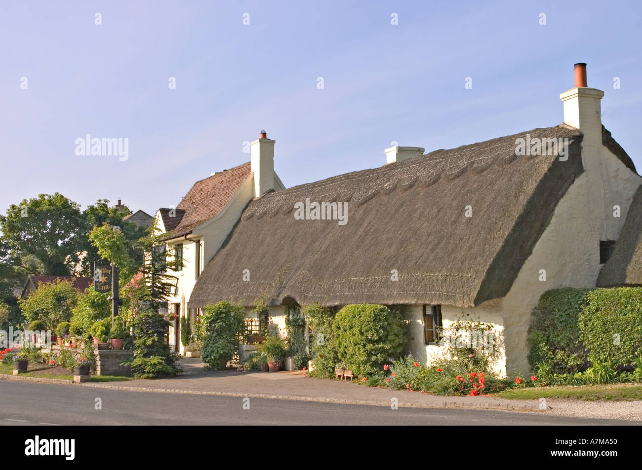 The Star Inn at Harome North Yorkshire UK Stock Photo - Alamy