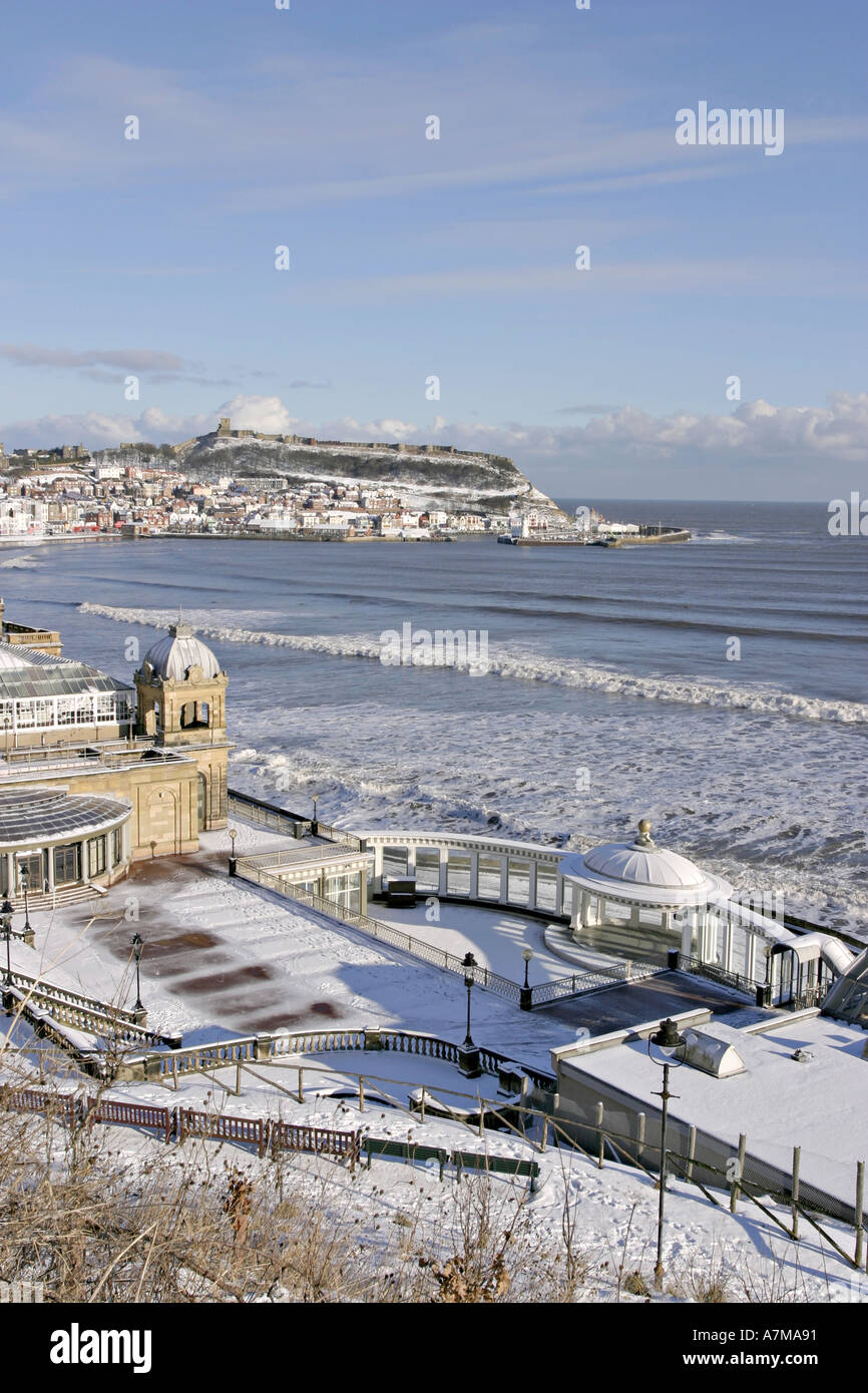Spa winter scarborough snow hi-res stock photography and images - Alamy
