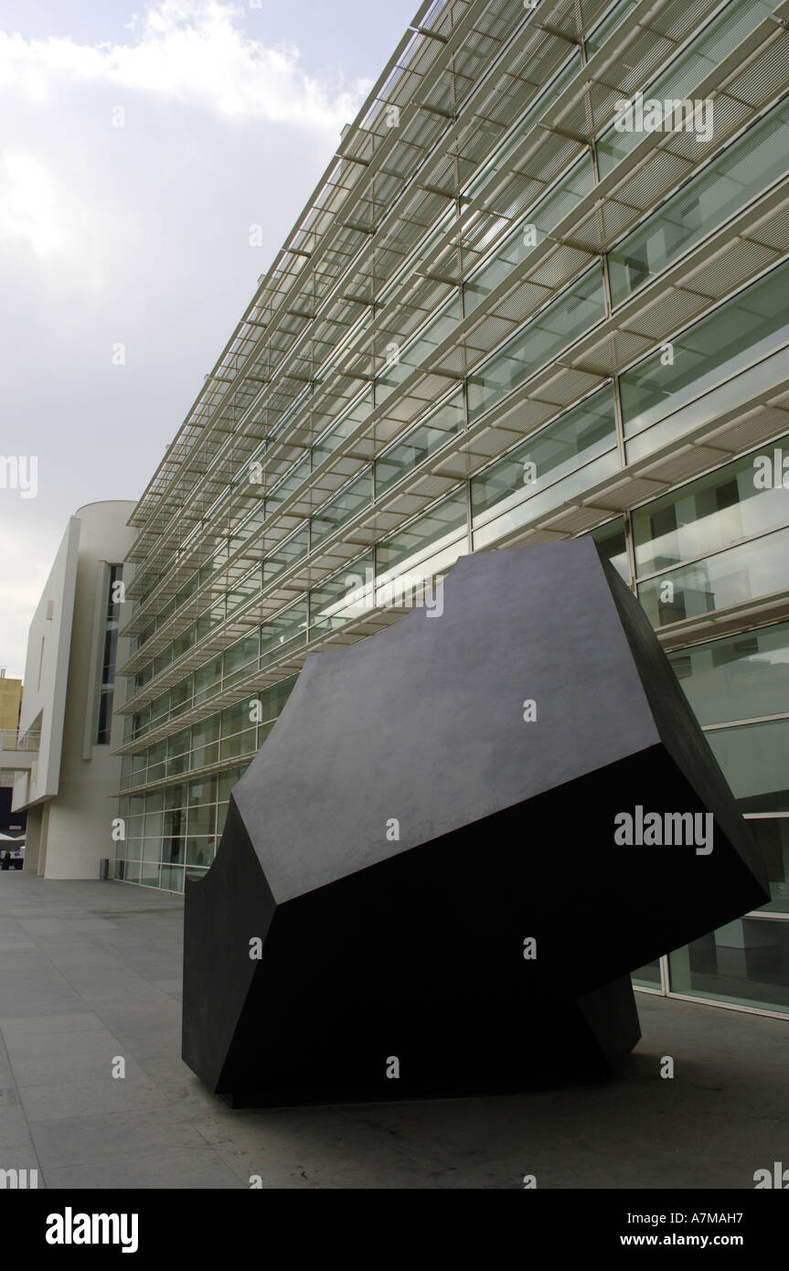 moca museum of contemporary art glass buidling architecture front ...