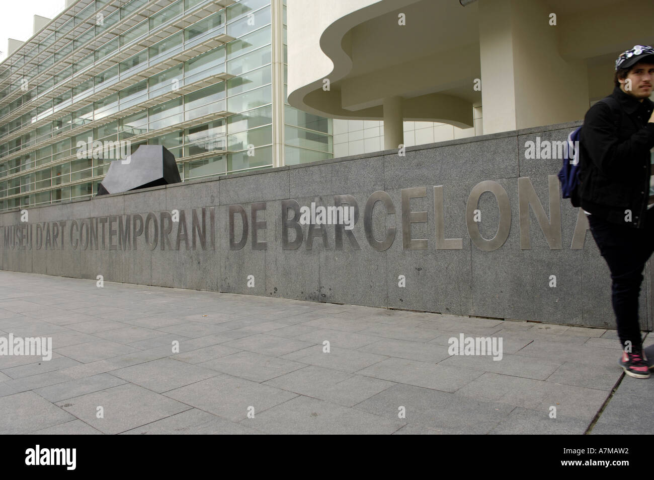 moca museum of contemporary art glass buidling architecture front ...