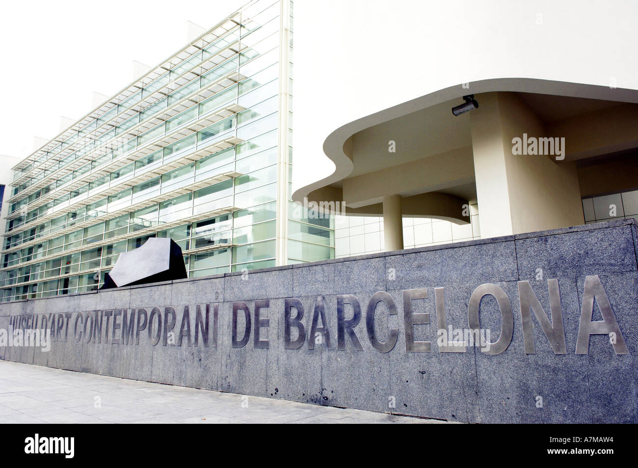 moca museum of contemporary art glass buidling architecture front ...