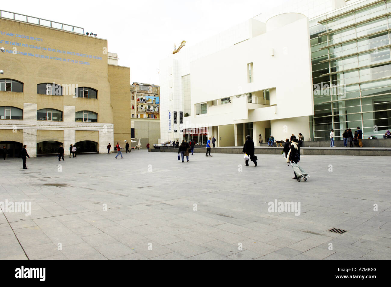 moca museum of contemporary art glass buidling architecture front ...