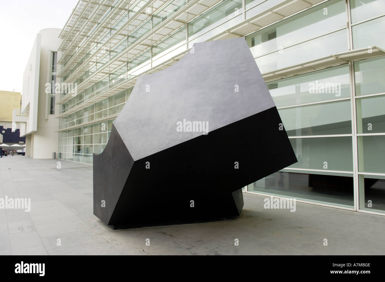 moca museum of contemporary art glass buidling architecture front ...