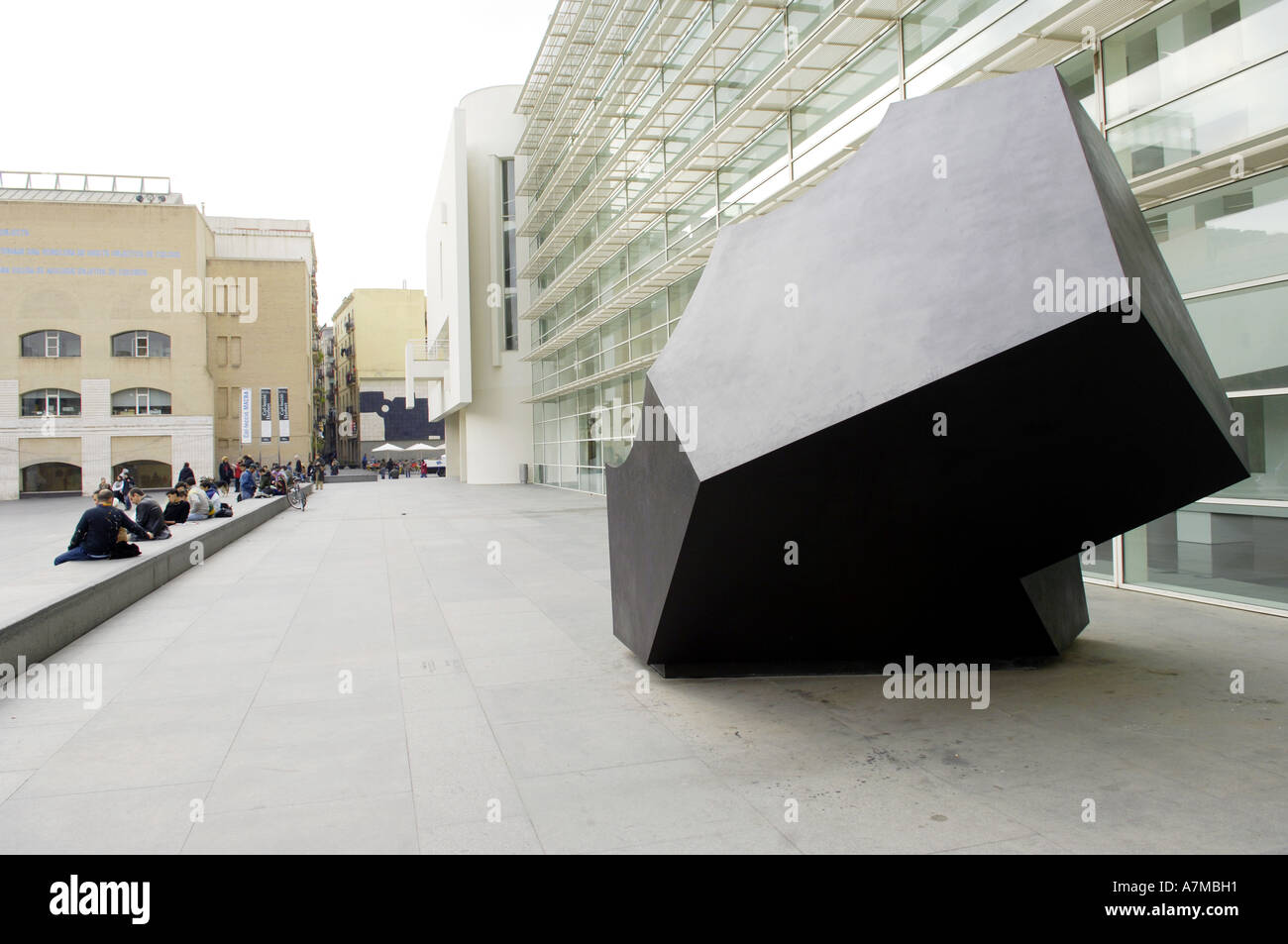 moca museum of contemporary art glass buidling architecture front ...