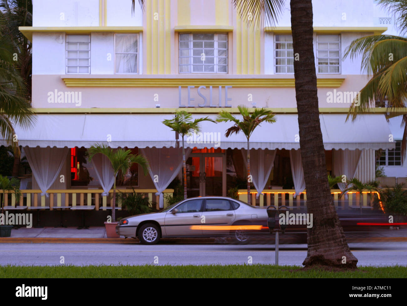 Leslie hotel ocean drive hi-res stock photography and images - Alamy