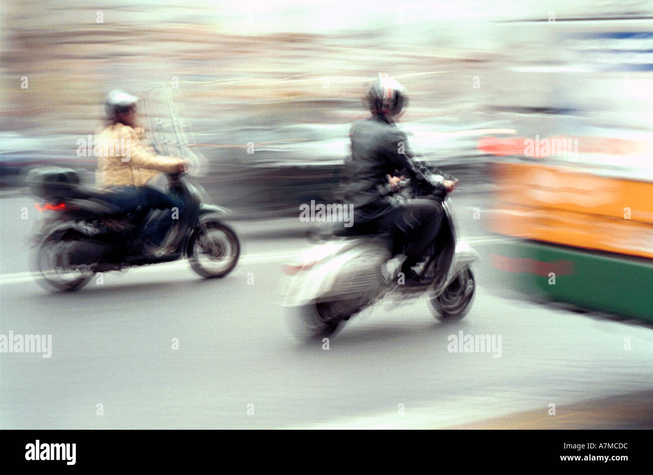 Scooter italy teenager rome hi-res stock photography and images - Alamy