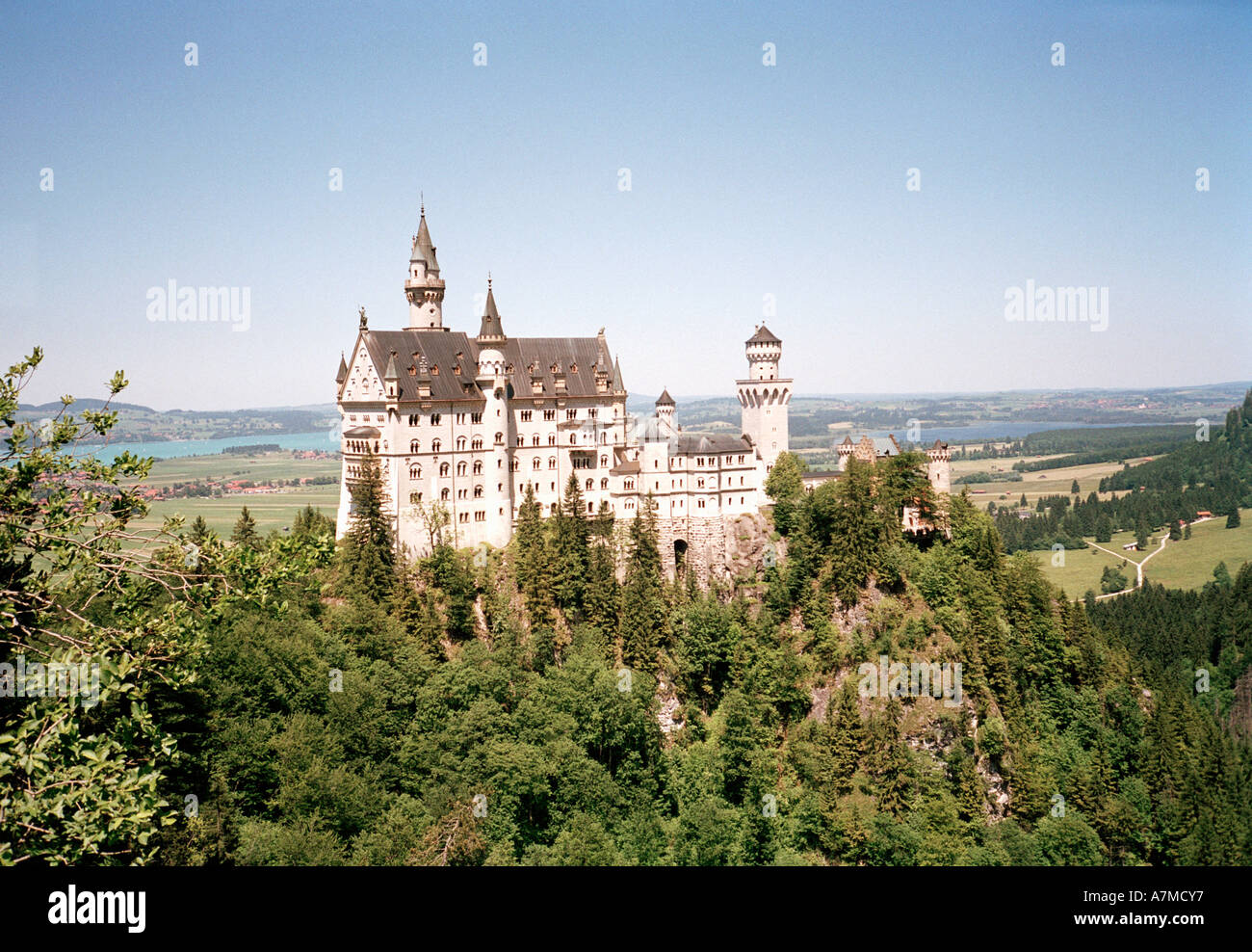 View of Neuschwanstein Castle Bavaria Germany Stock Photo - Alamy