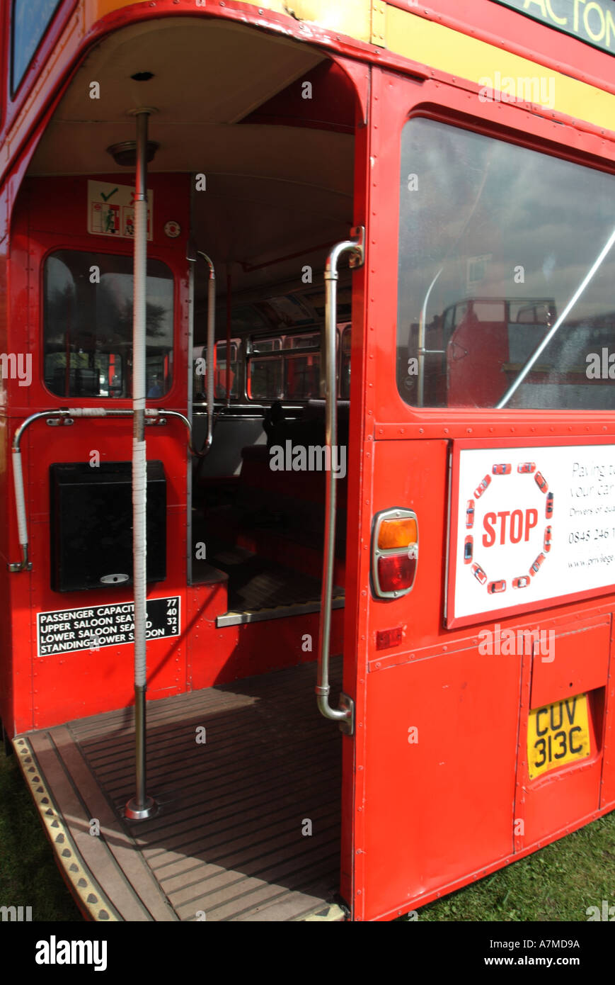 A double decker london bus Stock Photo - Alamy