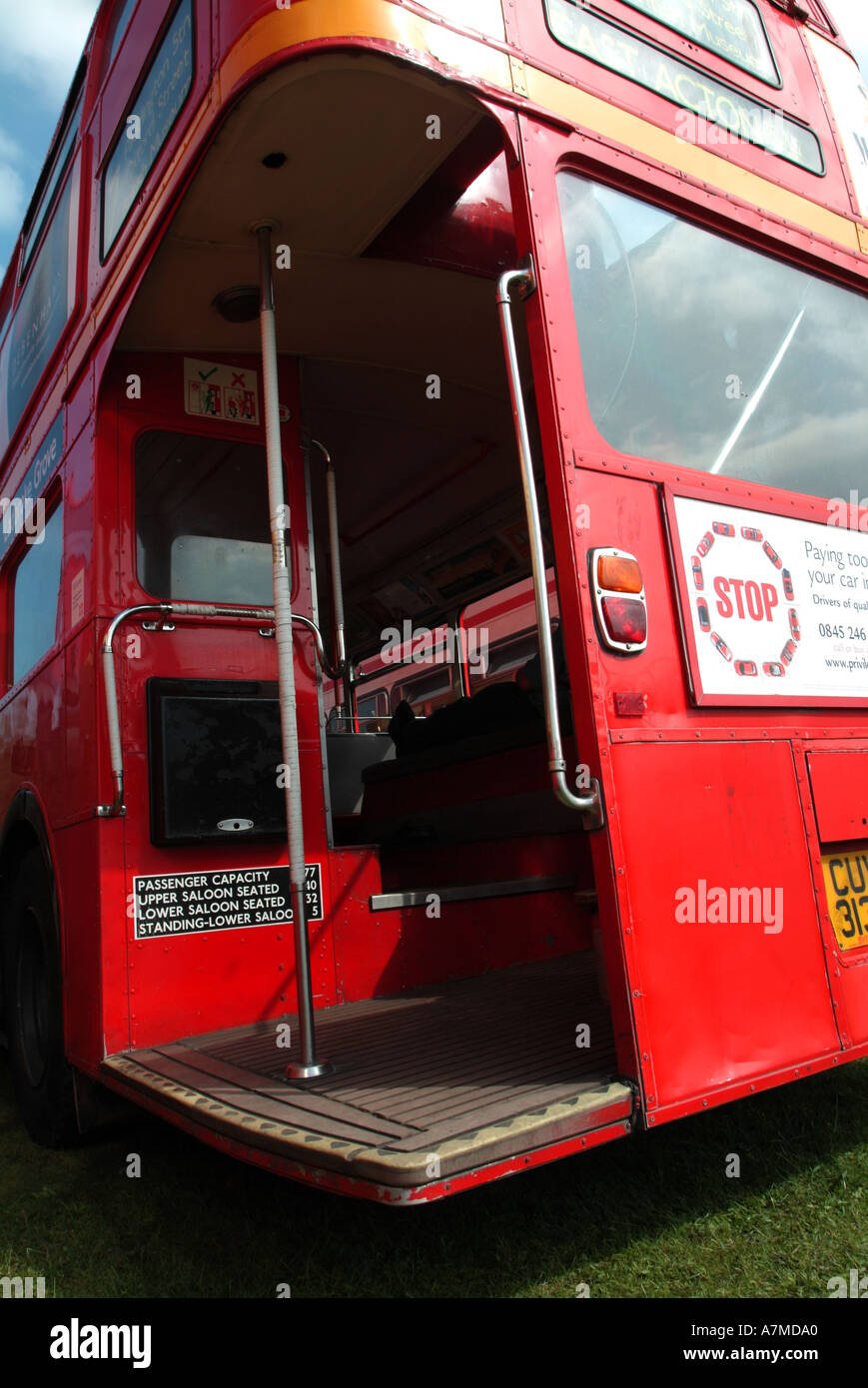 A double decker london bus Stock Photo - Alamy
