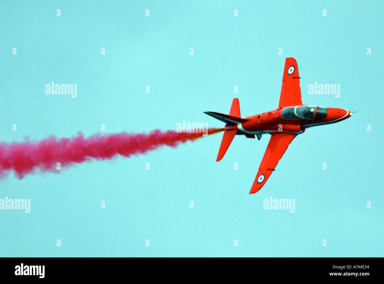 The RAF Red Arrows aerobatics display team Stock Photo - Alamy