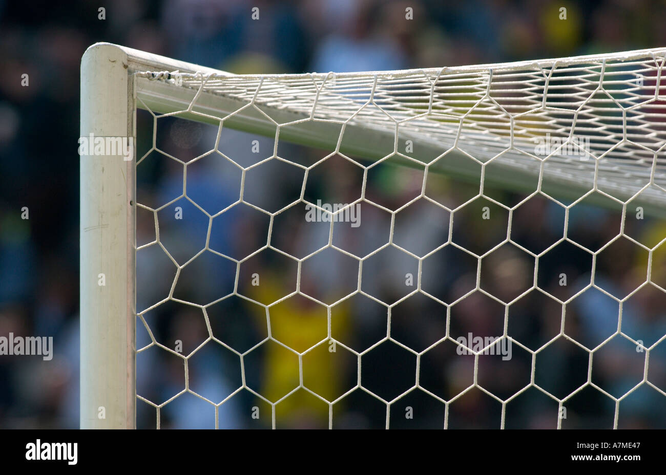 detail of a soccer goal Stock Photo - Alamy