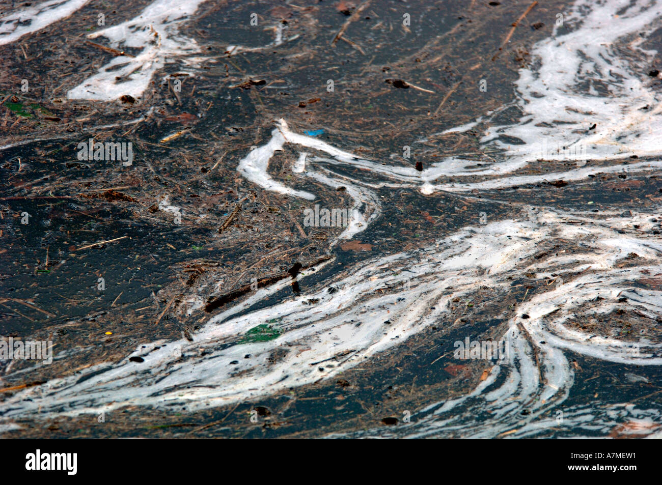 Polluted water patterns hi-res stock photography and images - Alamy