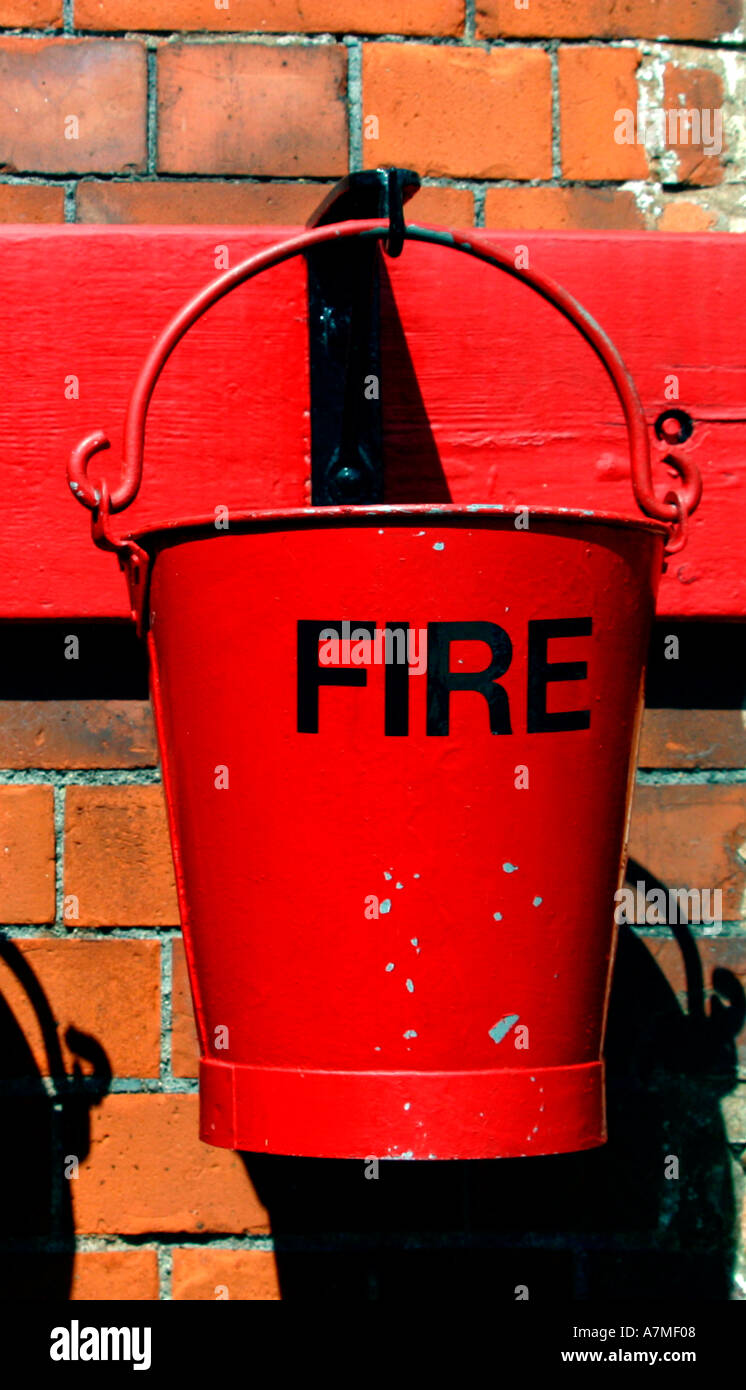 Fire bucket antique hi-res stock photography and images - Alamy
