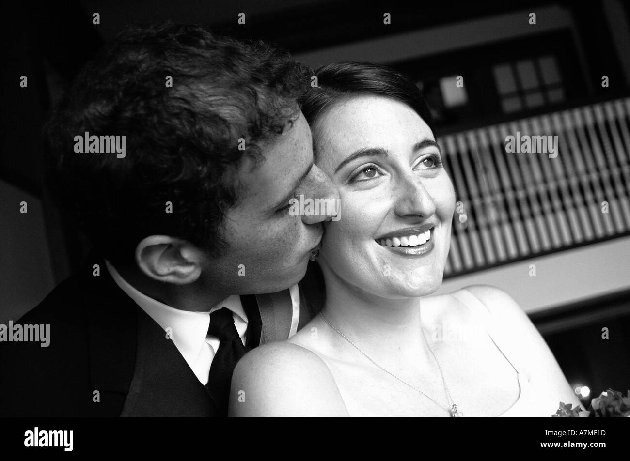 Jewish bride and groom Black and White Stock Photos & Images - Alamy
