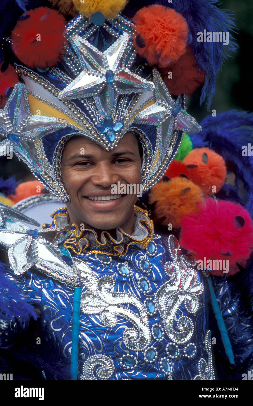Brazilian dancer at the Notting hill carnival London United Kingdom ...