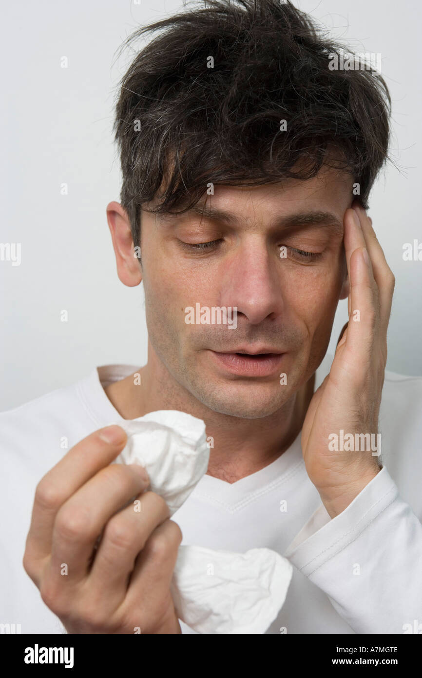 Pressure points headache hi-res stock photography and images - Alamy